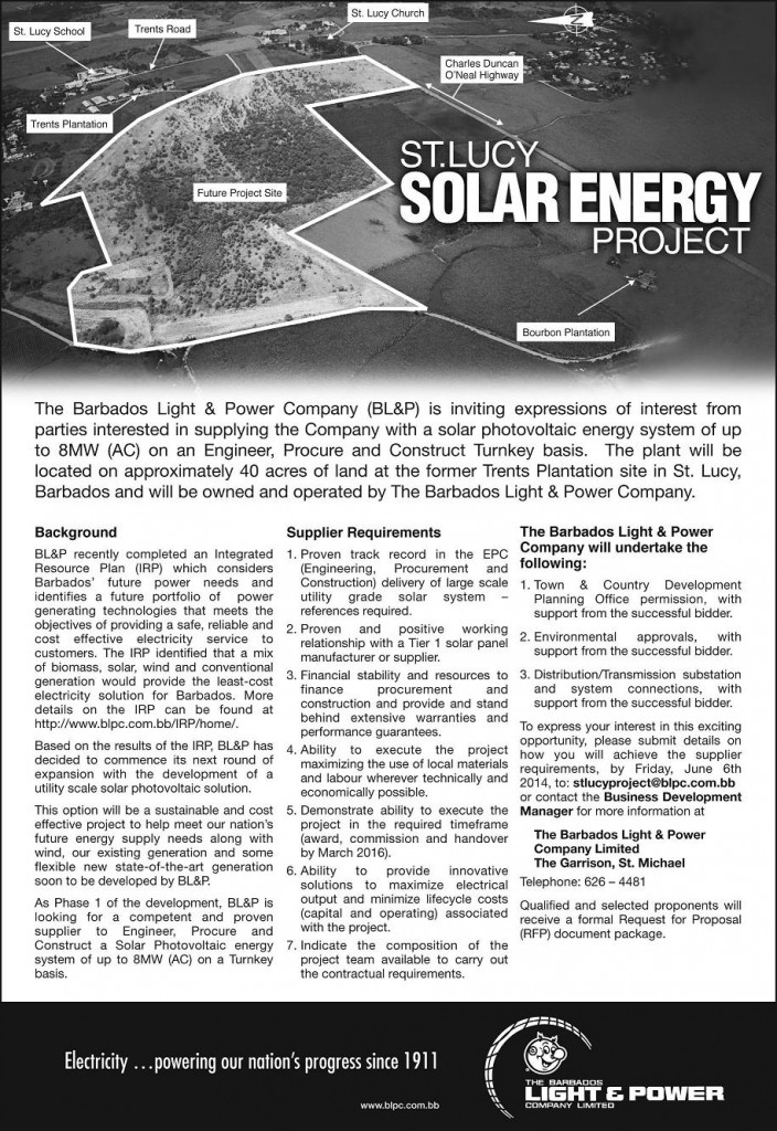 10MW solar farm to be built in Barbados